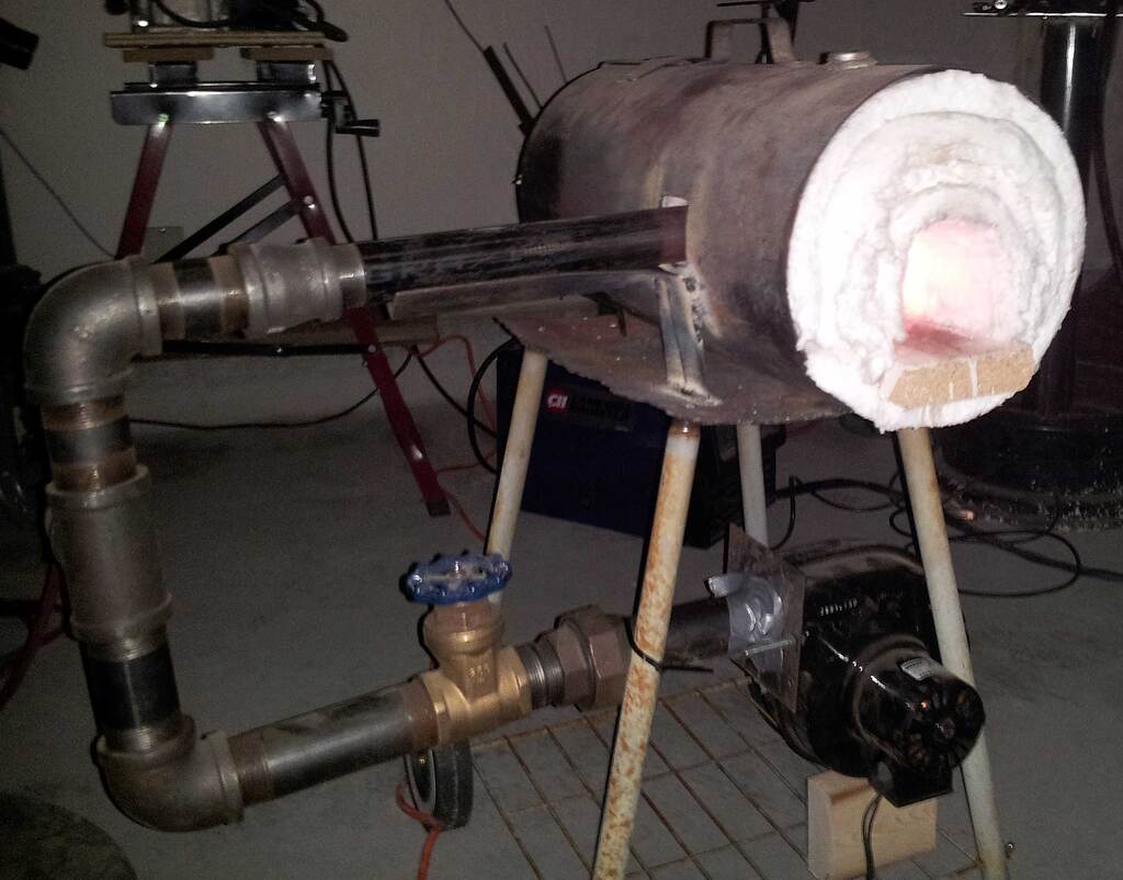 George the Forge - my forced air forge - Forges - Blacksmith Forums