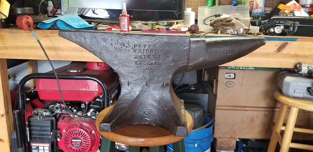 Newly acquired, Grandfathers anvil - Anvils and Swage - Blacksmith Forums
