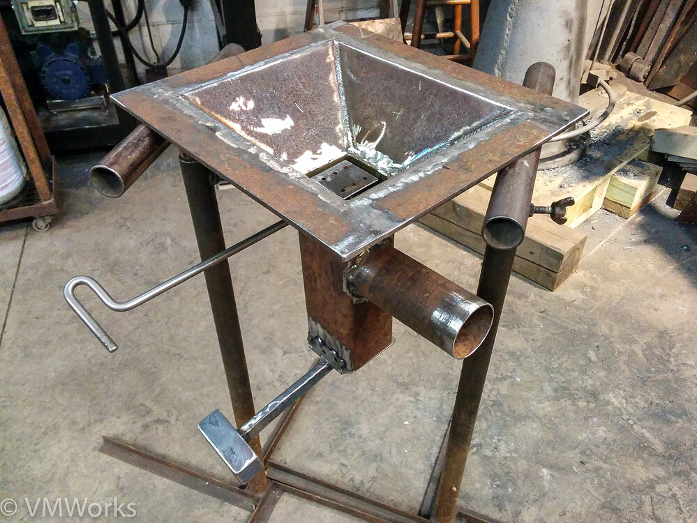 New fire pot - Forges - Blacksmith Forums